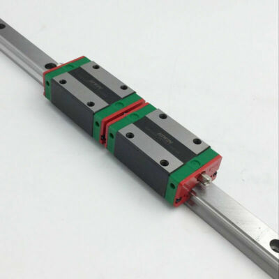 HIWIN HGR20 20mm Linear Guide Rail & 2pc HGH20CA Rail Block Carriage ...