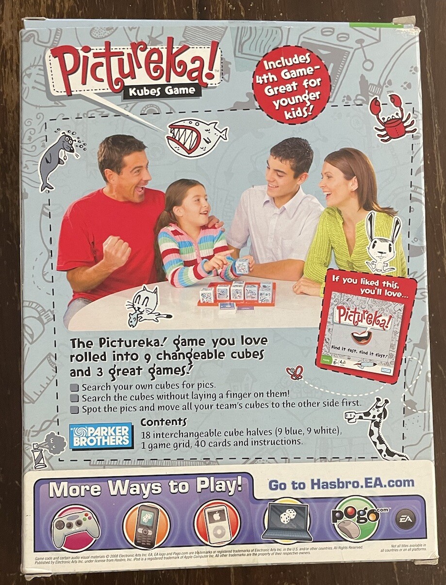 Pictureka Kubes Game Hasbro . Never Used | eBay Australia