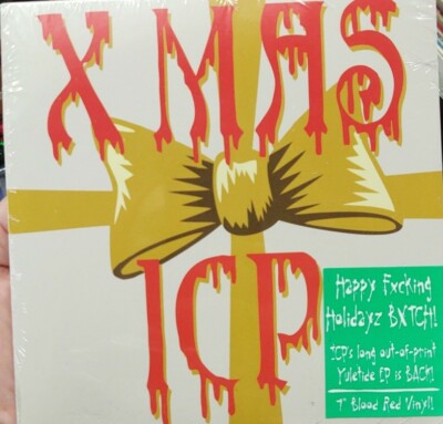 ICP Xmas 7" red Vinyl Record Insane Clown Posse Rare OOP Christmas ...