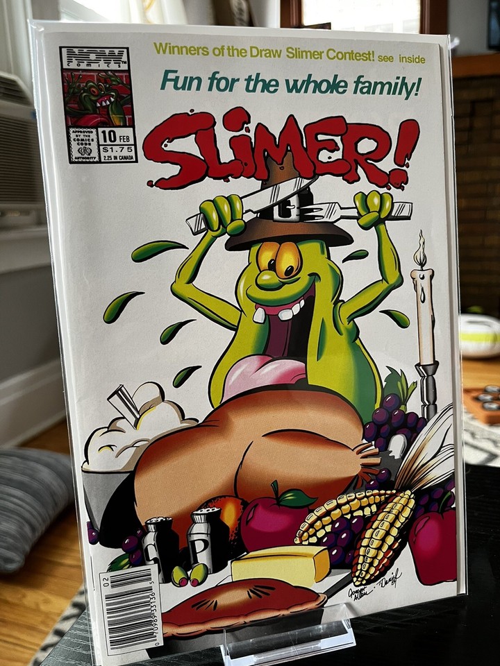 Slimer! #10 (NOW Comics, 1989) 1st Print 1st Edition Newsstand Cover ...