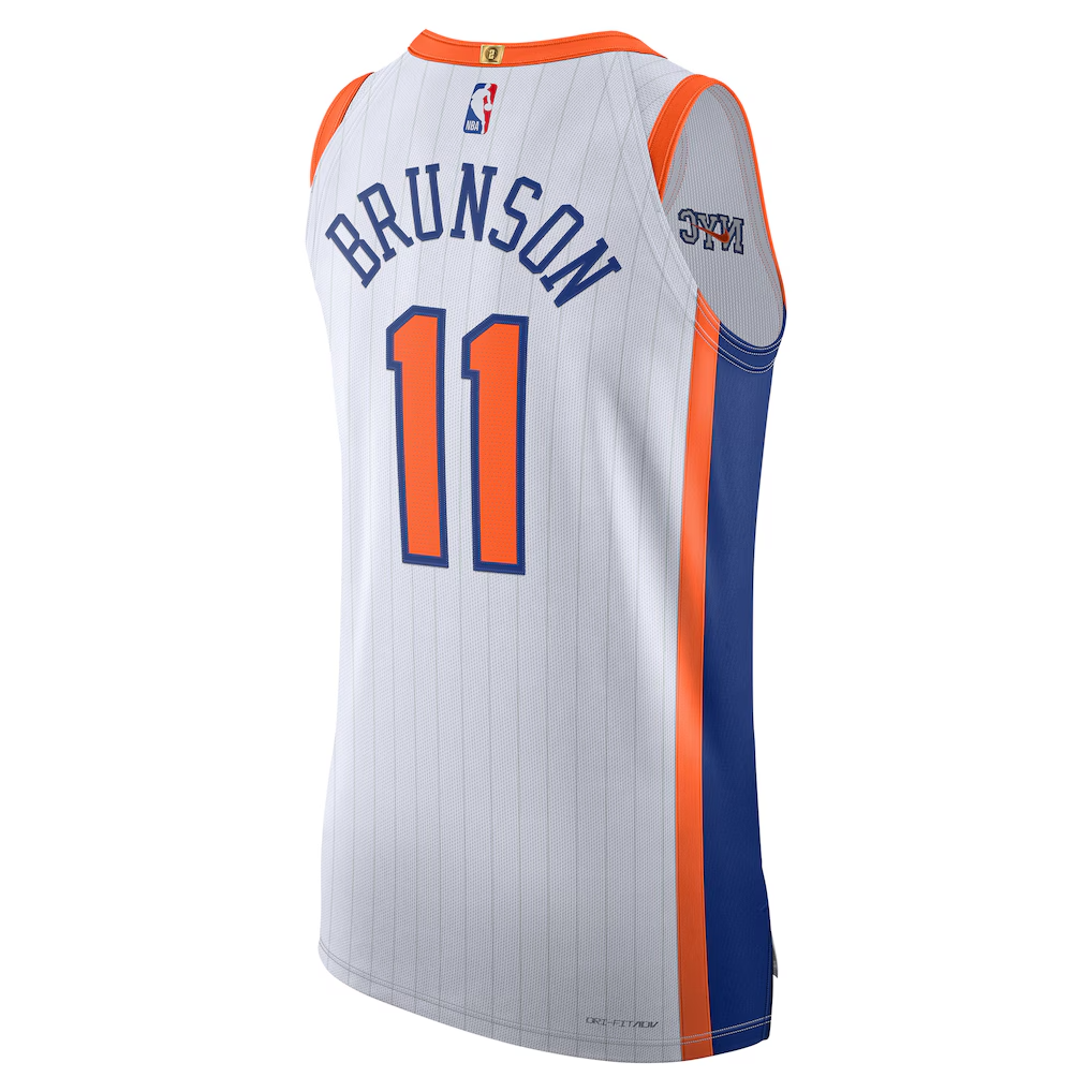 Jalen Brunson #11 New York Knicks Nike 2024/25 AUTHENTIC NBA Jalen Brunson #11 New York Knicks Nike 2024/25 AUTHENTIC NBA