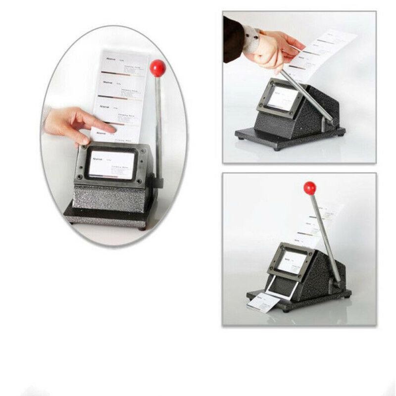 Manual Credit PVC Card Punch Round Corner Die Cutter Cutting Machine 86 ...