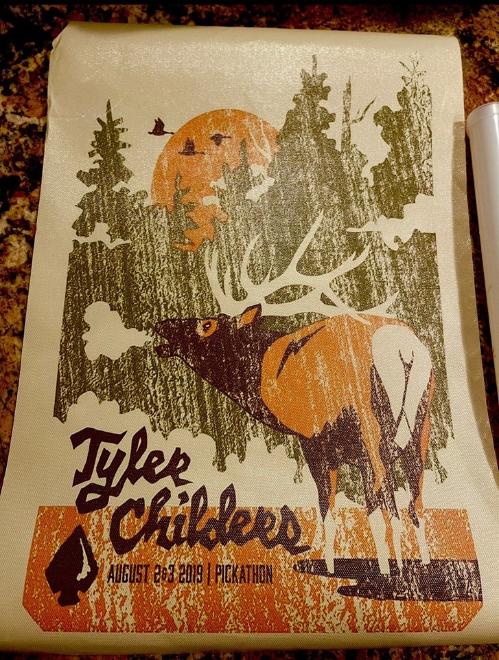 TYLER CHILDERS AUGUST 2 & 3 2019 PICKATHON Official Show Poster RARE | eBay