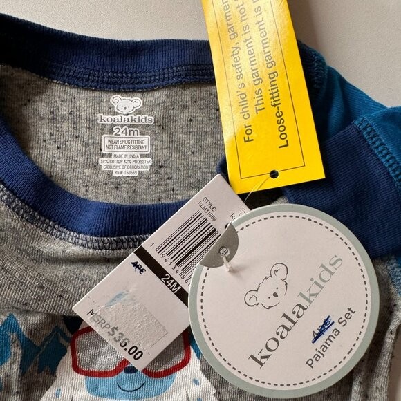 Koala Kids "Yeti or Not" Tee Grey 24m | eBay