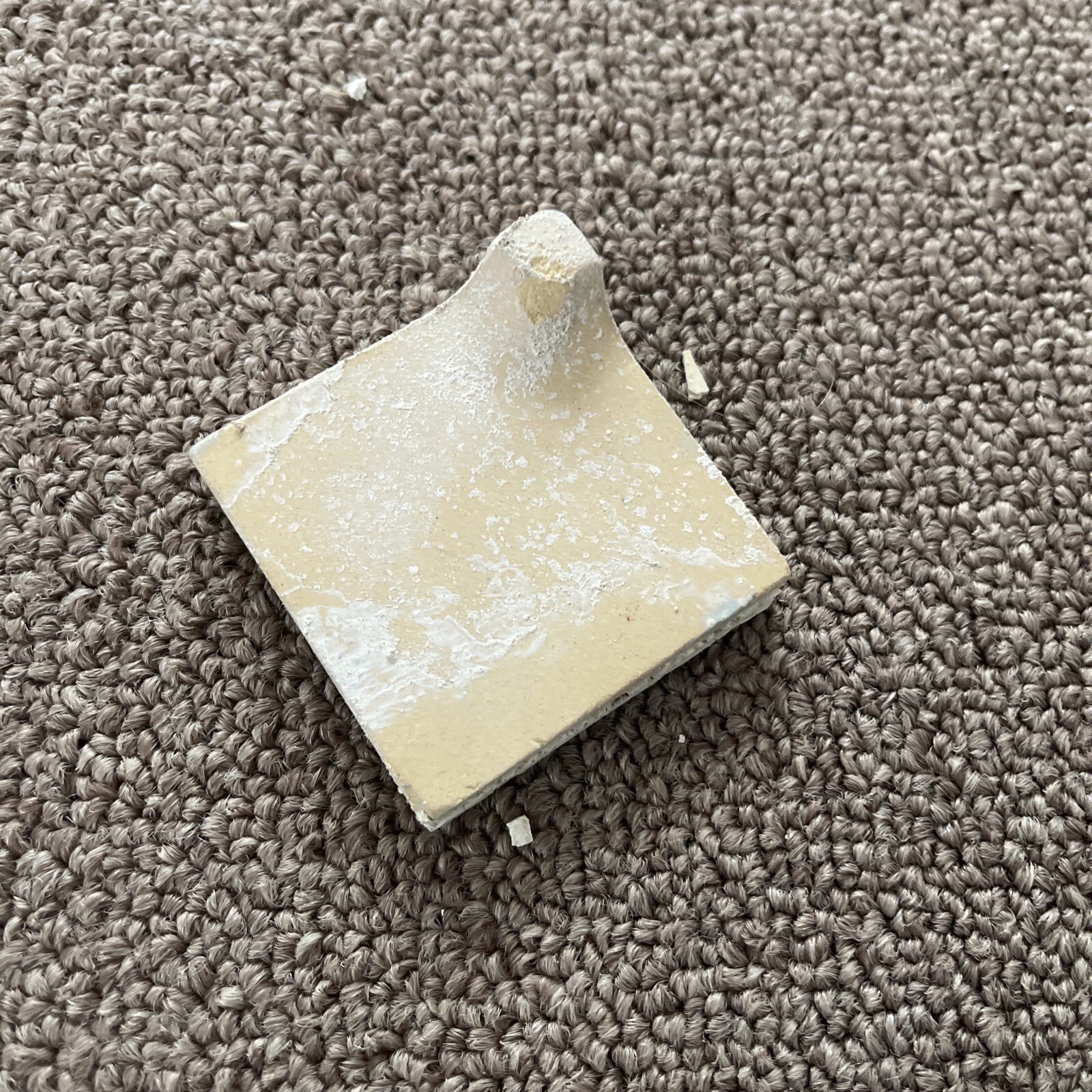 1 Pc. Pink 2" X 2" Glossy Ceramic Radius Bullnose Outside Corner Tiles ...