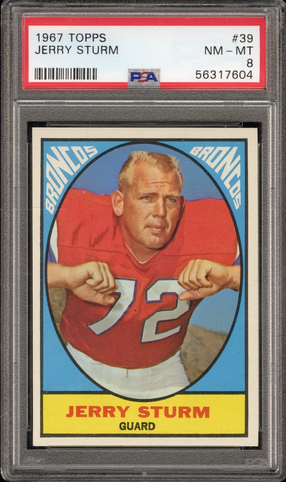 1967 Topps - #39 Jerry Sturm for sale online | eBay