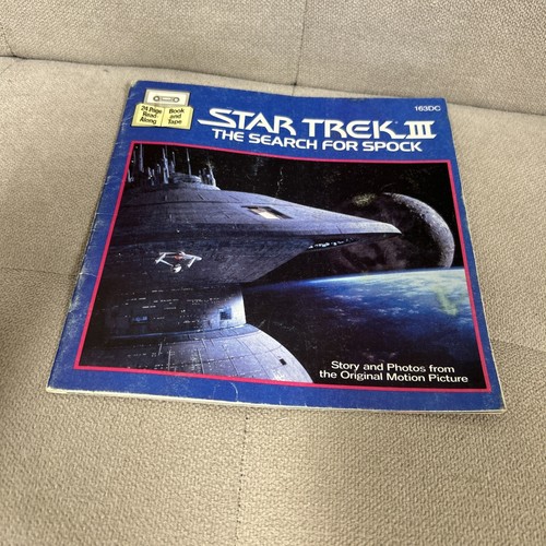 1984 STAR TREK III - The Search For Spock READ ALONG BOOK, Book Only | eBay