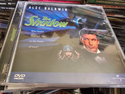 The Shadow (DVD, 1994) in cd case Alec Baldwin, Tim Curry, 25192001222 ...