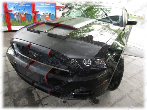 CAR HOOD BRA fits Ford Mustang GT Shelby GT500 2010 - 2014 NOSE FRONT ...