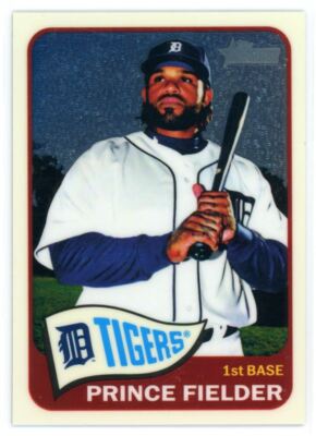 2014 Topps Heritage Chrome Prince Fielder /999 Detroit Tigers #303 | eBay