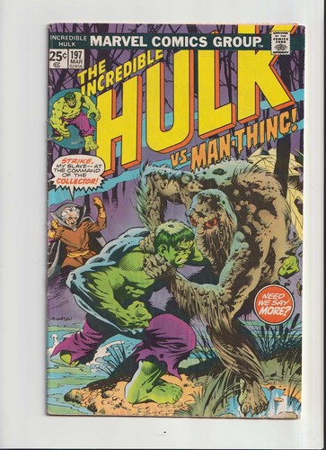 The Incredible Hulk #197 (1976) Bernie Wrightson Cover / Hulk Versus ...
