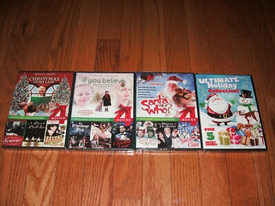 Brand New Sealed. Christmas DVDs. 12 movies + over 5 hours of Christmas ...