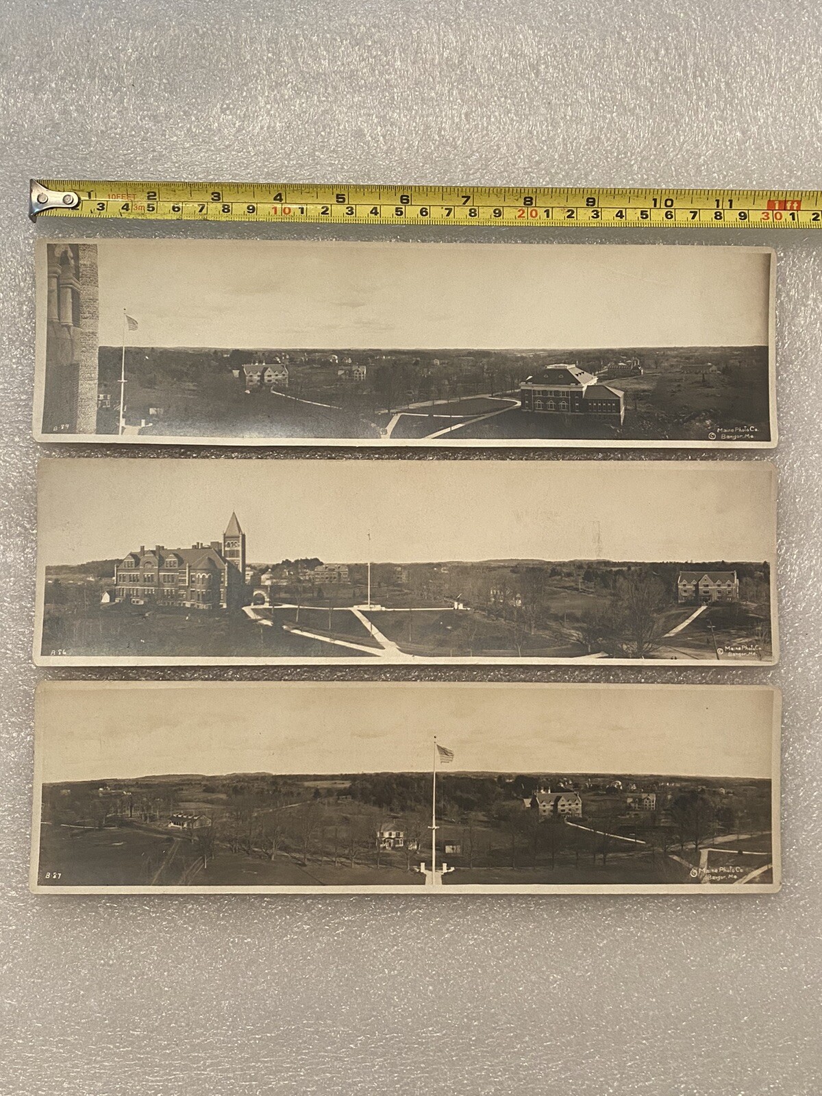 3 University New Hampshire UNH Aerial Photos 1920’s Thompson Hall ...