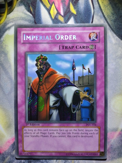 Yu-Gi-Oh! TCG Imperial Order Pharaoh's Servant PSV-104 1st Edition ...