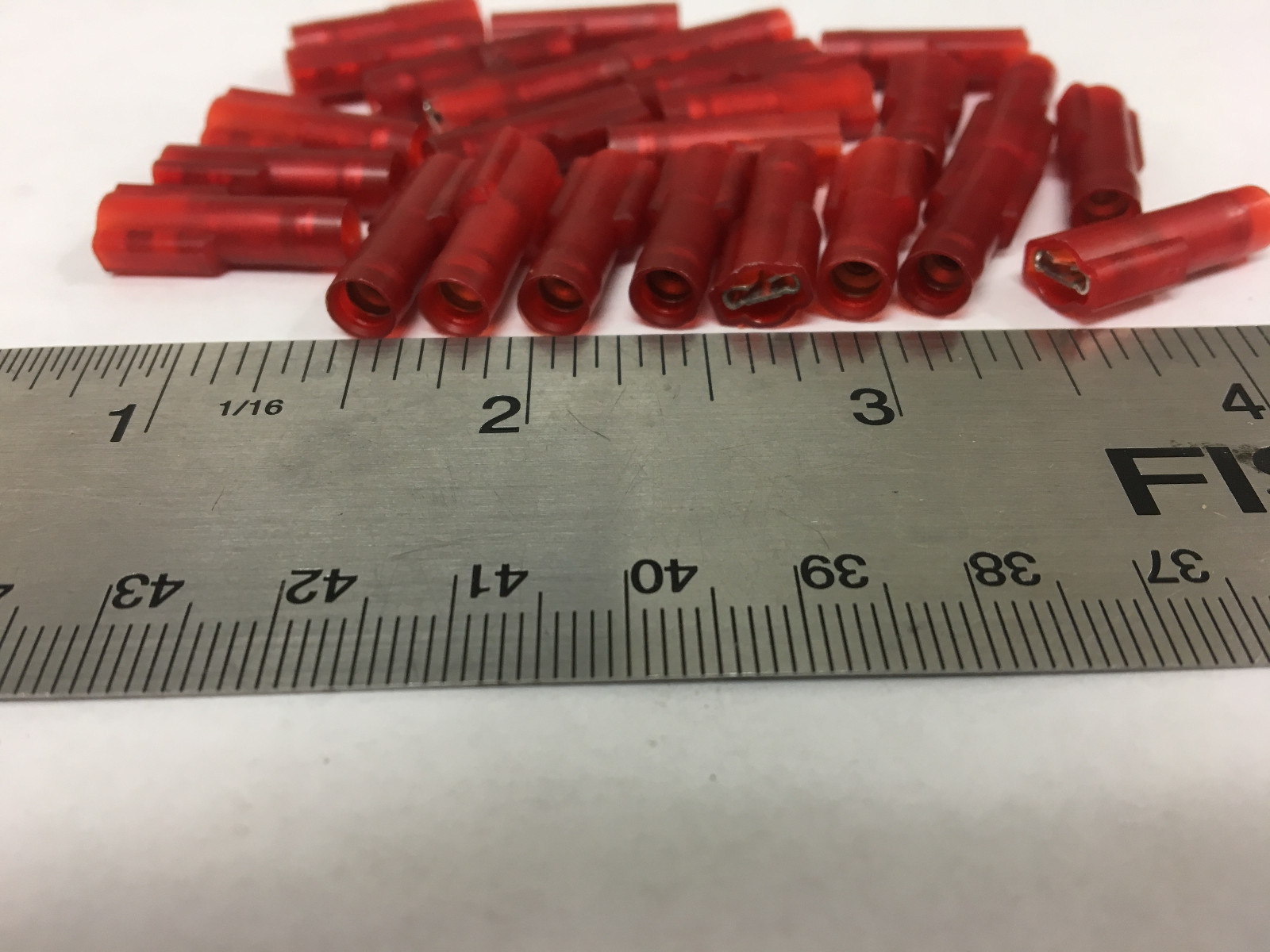 (Bag Of 25) 3M 71F-187-20-NBL Quick Disconnect Terminal Female Red 22 ...