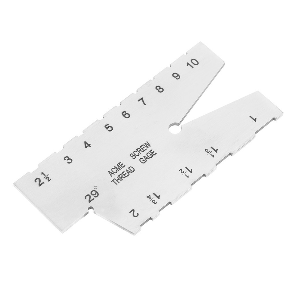 1pc Stainless Steel Screw Thread Gauge 29 Degree Grinding Gage ...