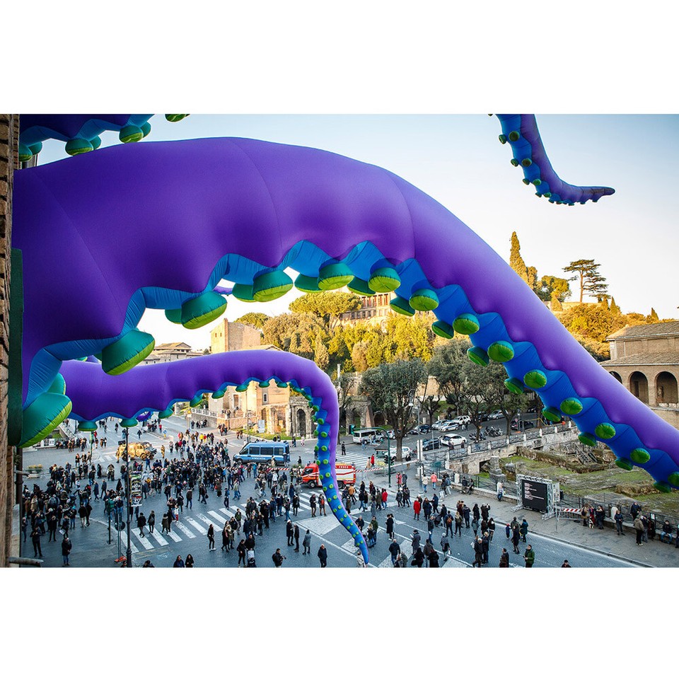 1pcs Inflatable Octopus Tentacles Inflatable Octopus arm Halloween ...