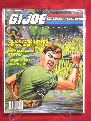 GI Joe A Real American Hero Magazine Issue Winter 1987 | eBay
