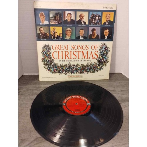 GoodYear Great Songs Of Christmas Album 4 Columbia CSP155S Vinyl LP ...