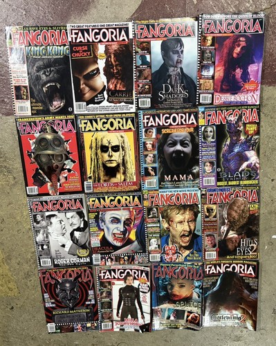 Fangoria Magazine Lot Of 16 Issues Horror Gore Cult Rare Oop | eBay