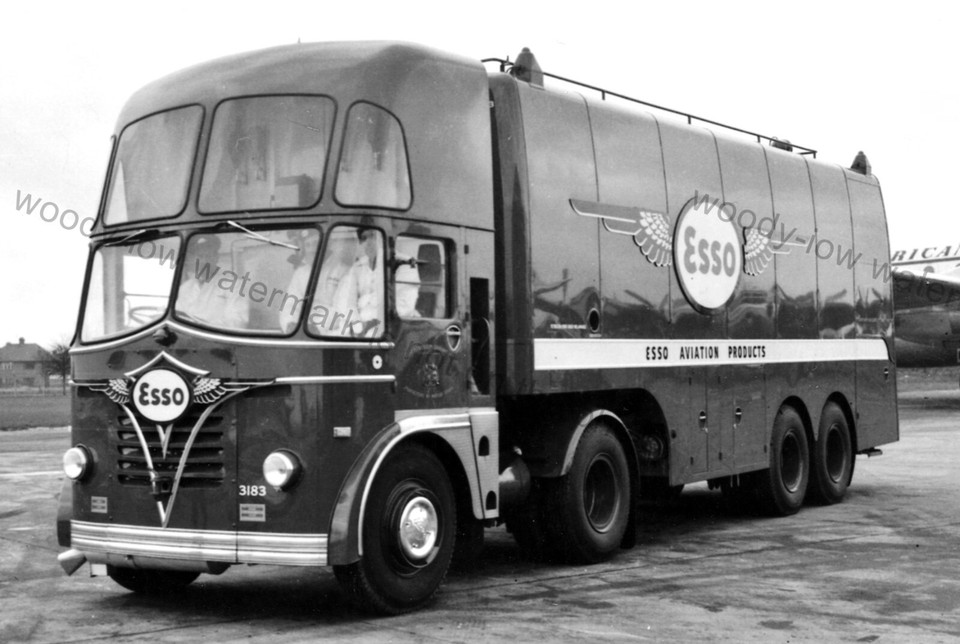 CV074 - Esso Aviation - Tanker - Lorry - photograph 6" x 4" | eBay UK