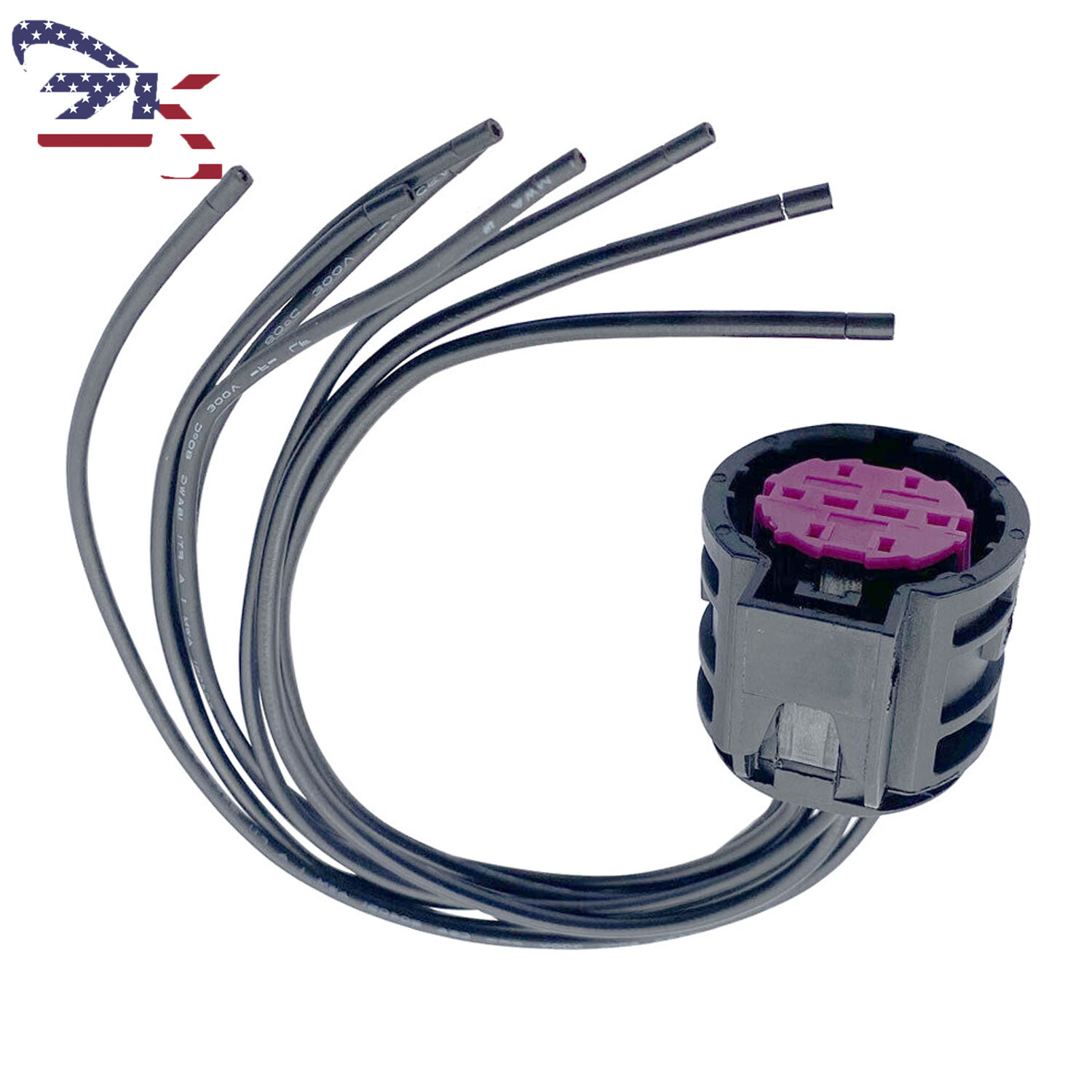 Fit For 2013-2016 Dodge Dart Headlight Connector Plug Pigtail Halogen ...