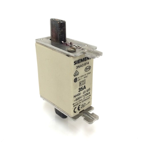 Fuse 3NA3-814 Siemens 35A 3NA3814 *New* | eBay