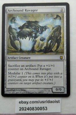 MTG Arcbound Ravager Darksteel Rare Magic The Gathering LP+ | eBay