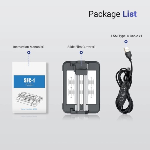 JJC Film Cutter Set For Cutting 35MM and 120 Slides Film Trimmer ...