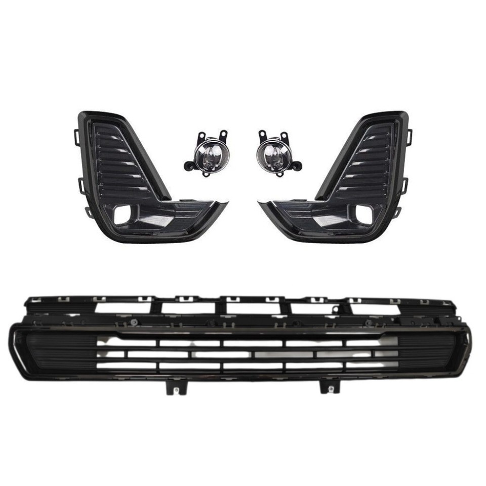 Front Bumper Cover Assembly kit Grille Set for 2020-2023 GMC Acadia AT4 ...