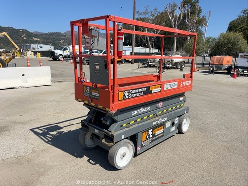 2019 Skyjack SJIII-3220 20' Electric Scissor Lift Man Aerial Platform ...
