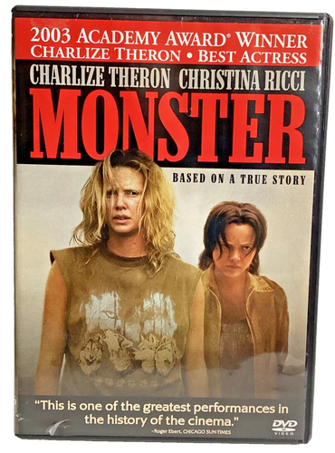 Monster, Charlize Theron & Christina Ricci, DVD 2003, Based On A True ...