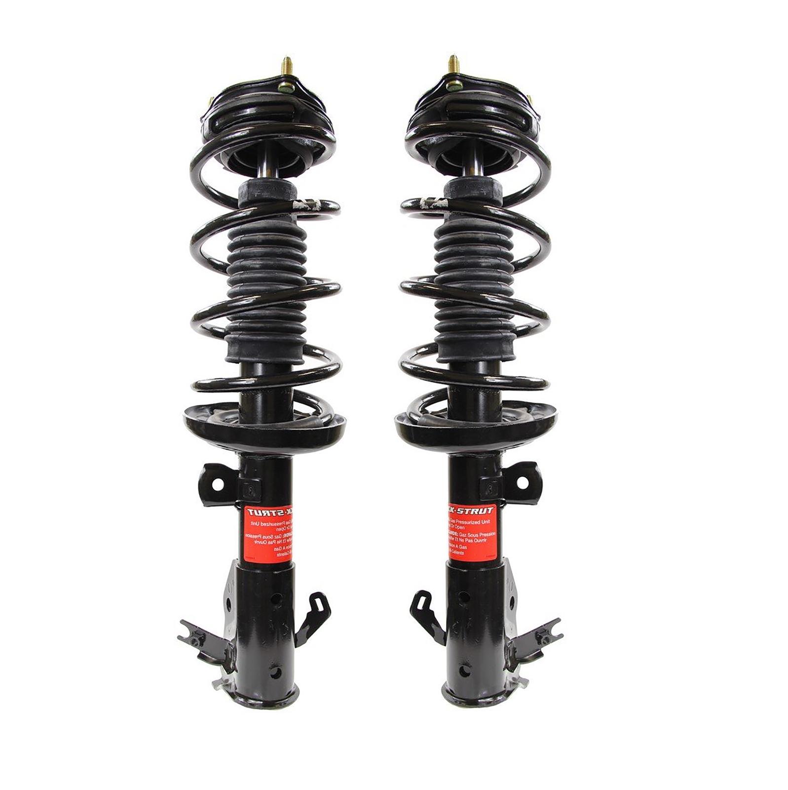 Pair Set of 2 Front Monroe Susp Strut and Coil Spring Kit For Honda ...