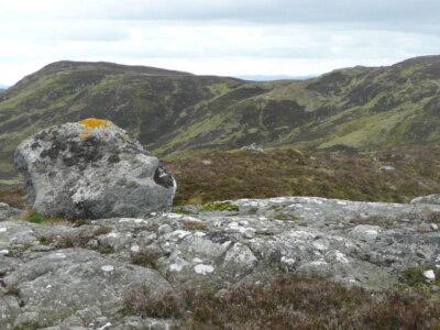 Photo 6x4 Perched boulder Carn Liath/NN9966 This appeared to be the ...