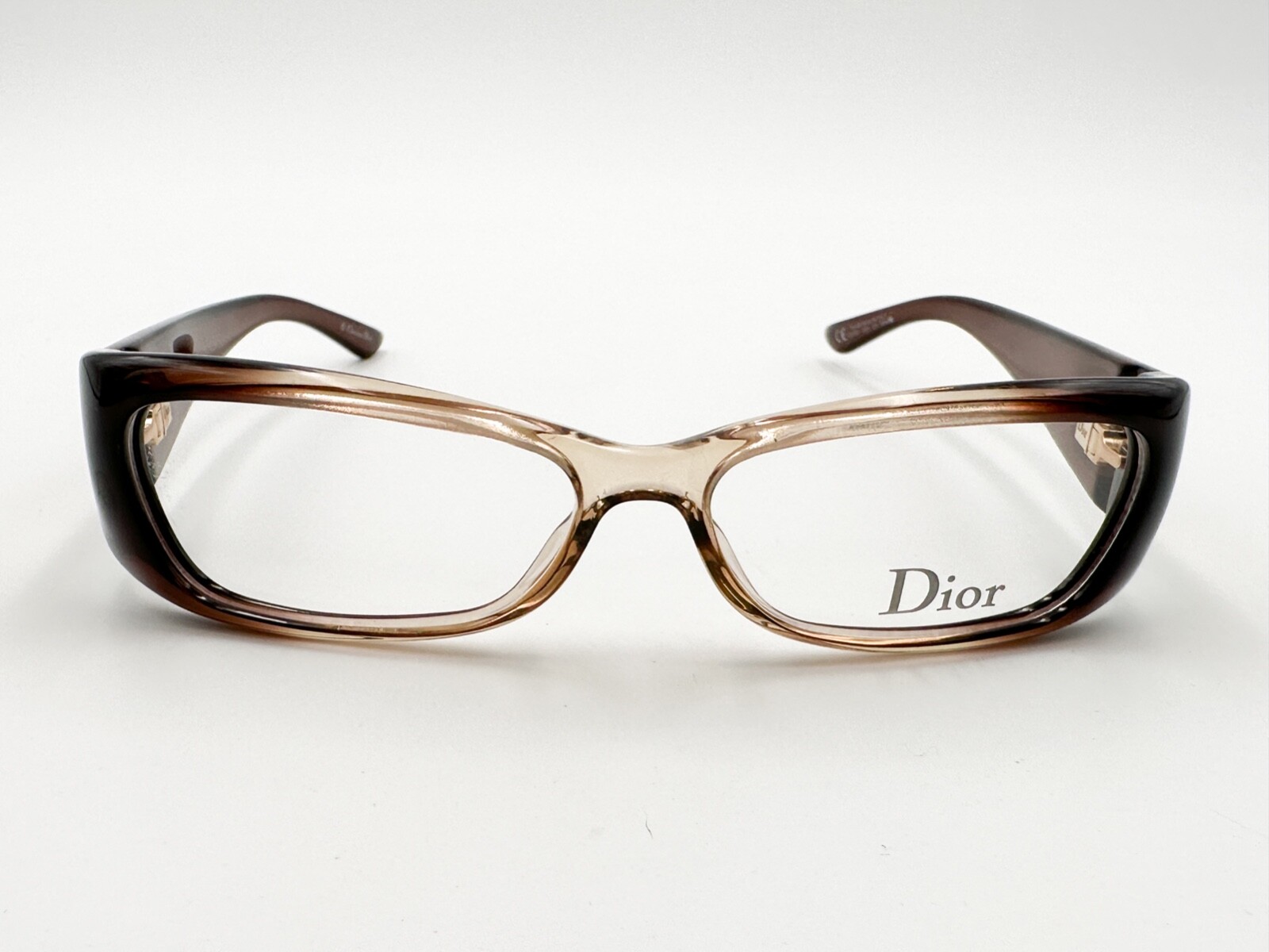 NOS Christian Dior CD 3150 Eyeglasses FRAME OES Brown 51[]13-125 Gold ...