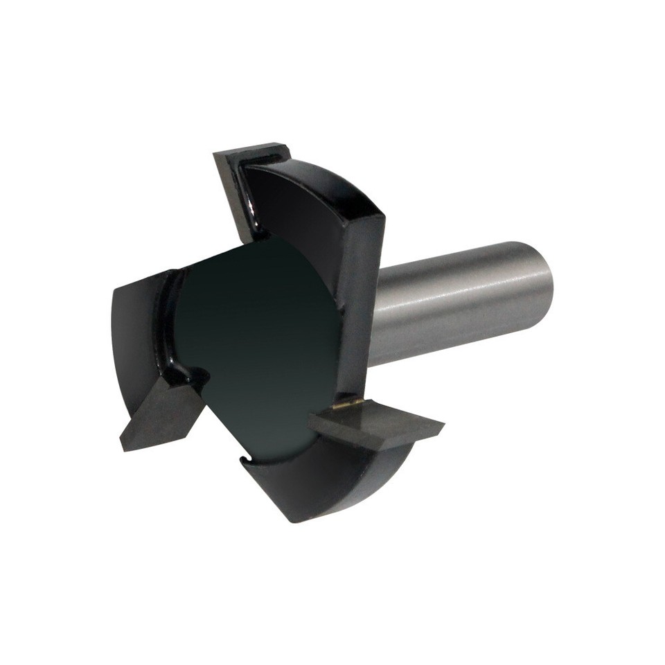 Spoilboard Surfacing Router Bit 3-Wings Slab 2" Dia, 1/2 Height 1/2 ...
