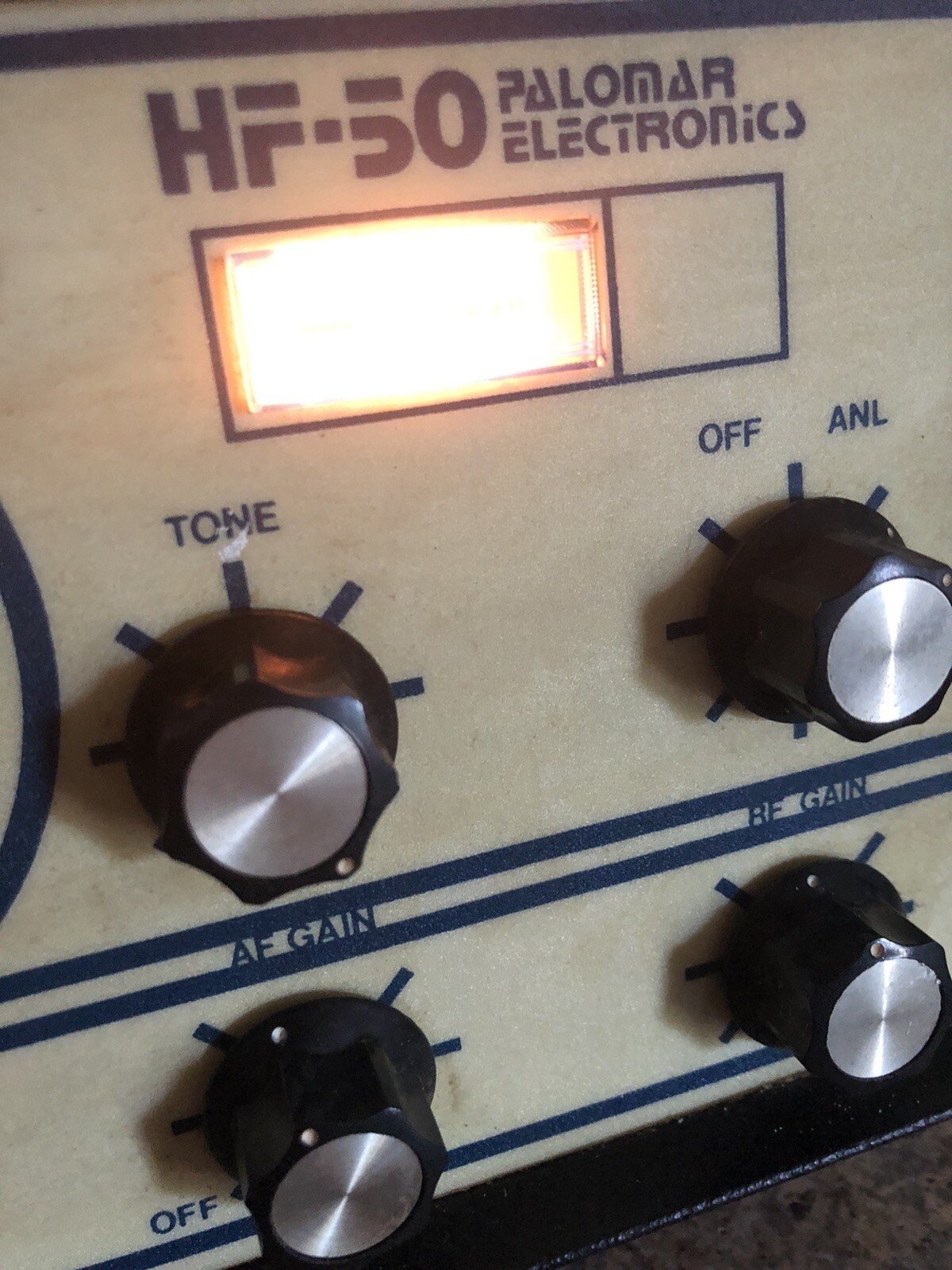 HF 50 Palomar Electronics Vintage Transceiver Receiver As Is Turns On ...