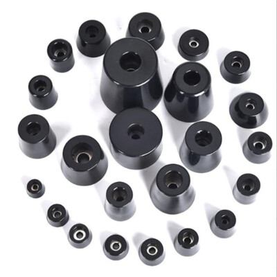 11mm - 50mm Black Rubber Feet With Washer Furniture Feet Box Feet ...