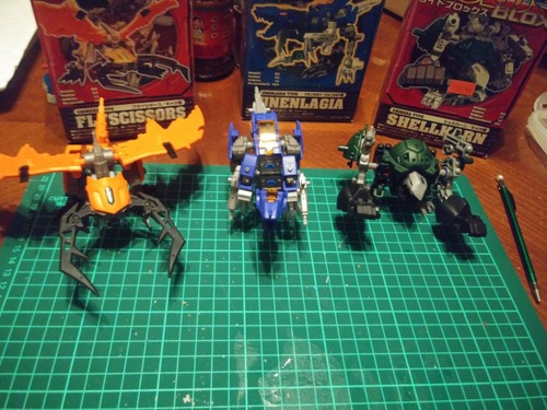 TOMY Blocks Mechanism Living Zoids Unnelergia Bz002 for sale online | eBay
