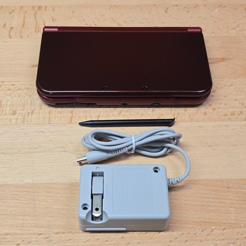 "New" Nintendo 3DS XL - Metallic Red Console - USA English | eBay