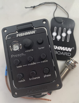 Fishman presys+ Acoustic pre amp with pickup Genuine | eBay UK