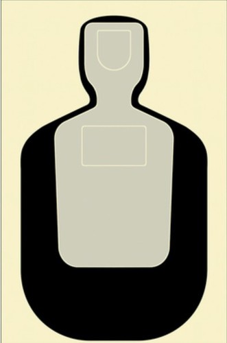 Action Target Standard TQ-19 Black/Gray 24"x45" 100 Pack | eBay