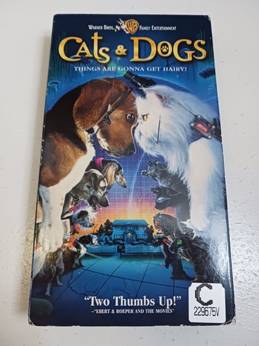 Cats & Dogs VHS Tape 85392125432 | eBay
