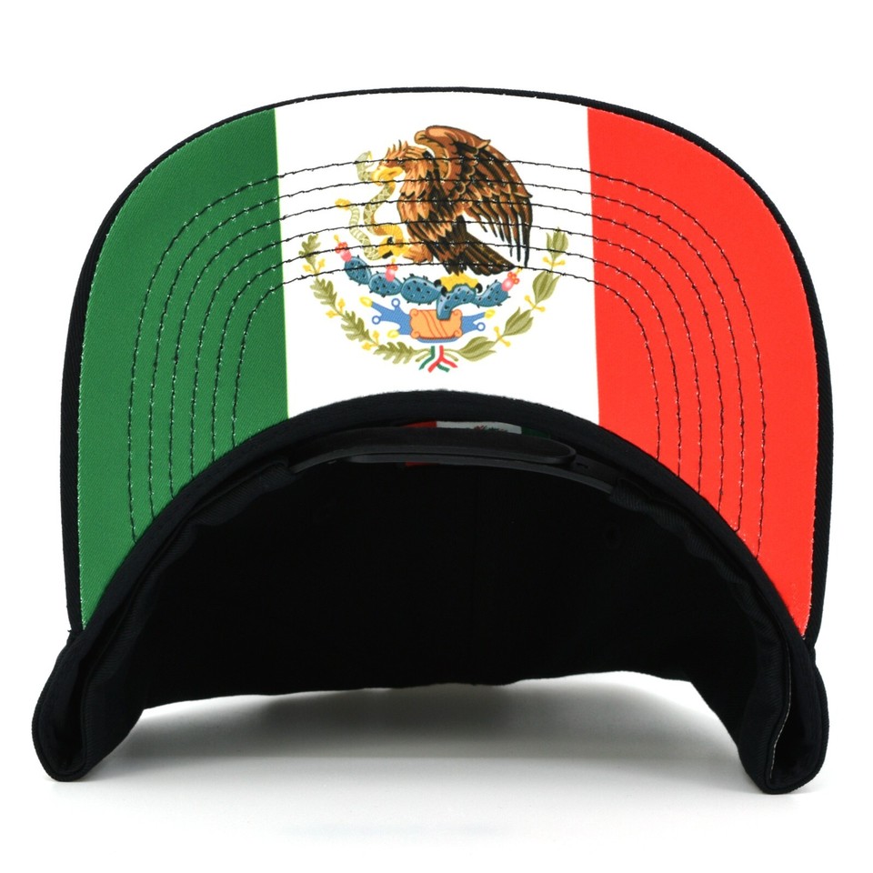 Mexico New HL Mexican Flag Snapback Hat Cotton Flag Adult Baseball Cap ...
