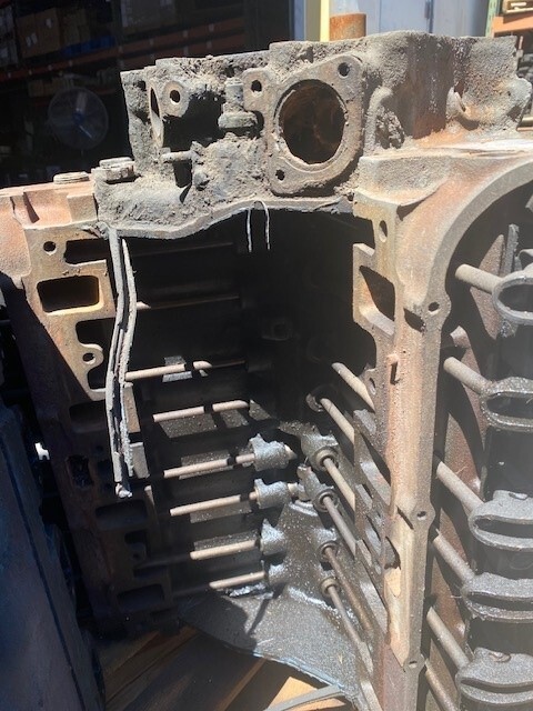 1972-1976 Cadillac 500 Engine Core Complete Long Block CORE ONLY ...