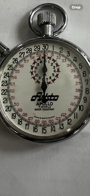 Swiss Made Aristo Apollo 7 Jewels Mechanical Wind Up Stop Watch | eBay