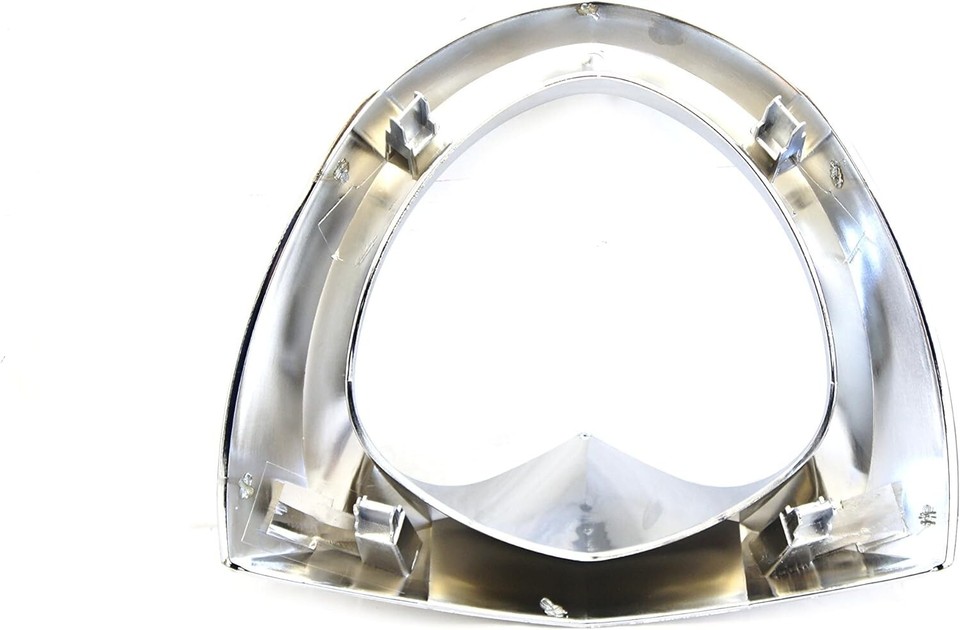 Mutazu Chrome Headlight Head light Eagle Bezel Scowl for Victory Cross ...