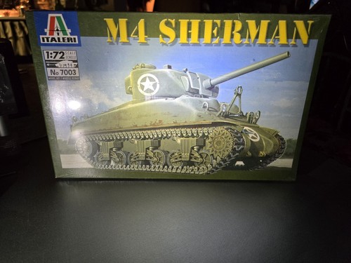 Italeri M4 Sherman Tank Model Kit 8001283870030| eBay
