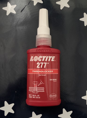 GENUINE LOCTITE 277 50ml High Strength Thread Locker EXP 01/25 88448 | eBay