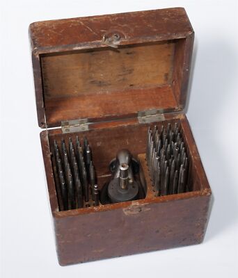 Hammel Riglander Watch Staking Set Tool Frame Punches & Stumps ...